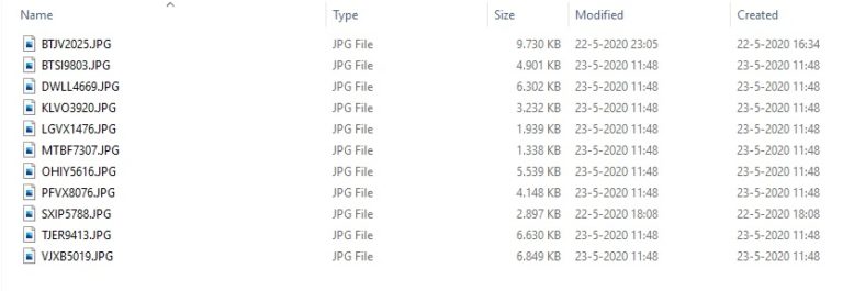 » Image filenames on Windows